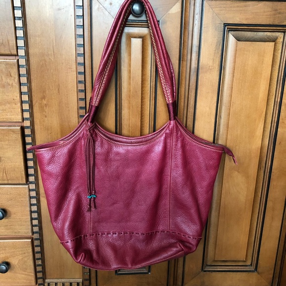 The Sak | Bags | The Sak Retro Red Cow Leather Hobo Handbag | Poshmark